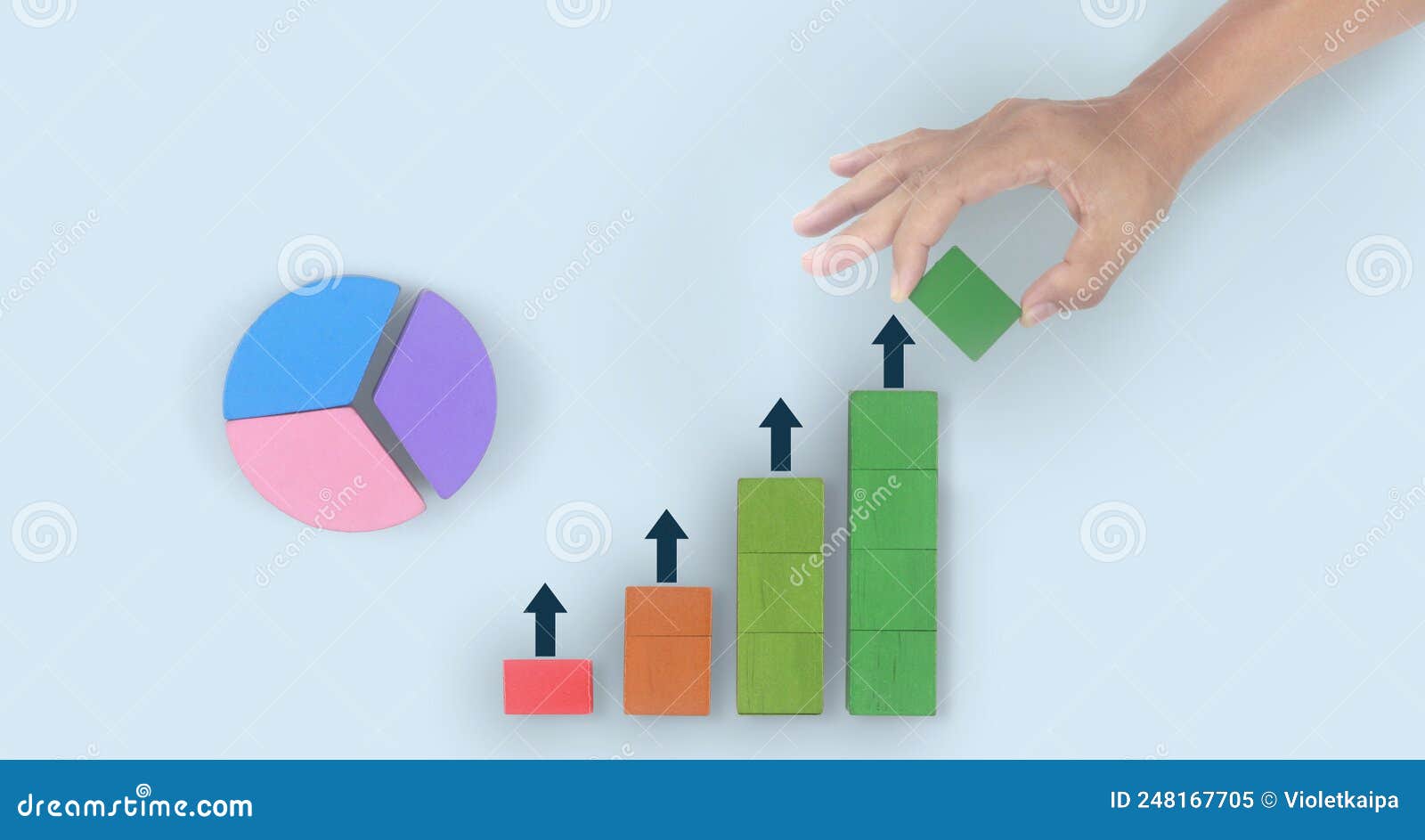 Business Connecting Chart in Hand Stock Image - Image of diagram, goal ...