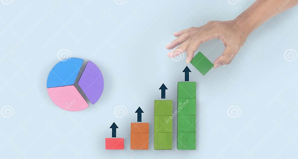 Business Connecting Chart in Hand Stock Image - Image of diagram, goal ...