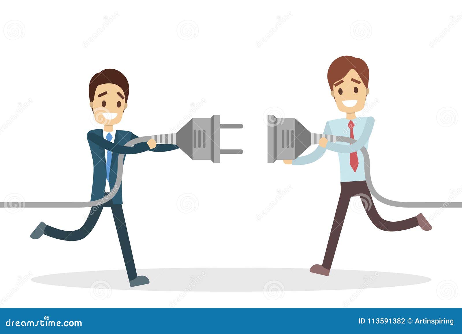 Business Connection Concept. Stock Vector - Illustration of agreement ...