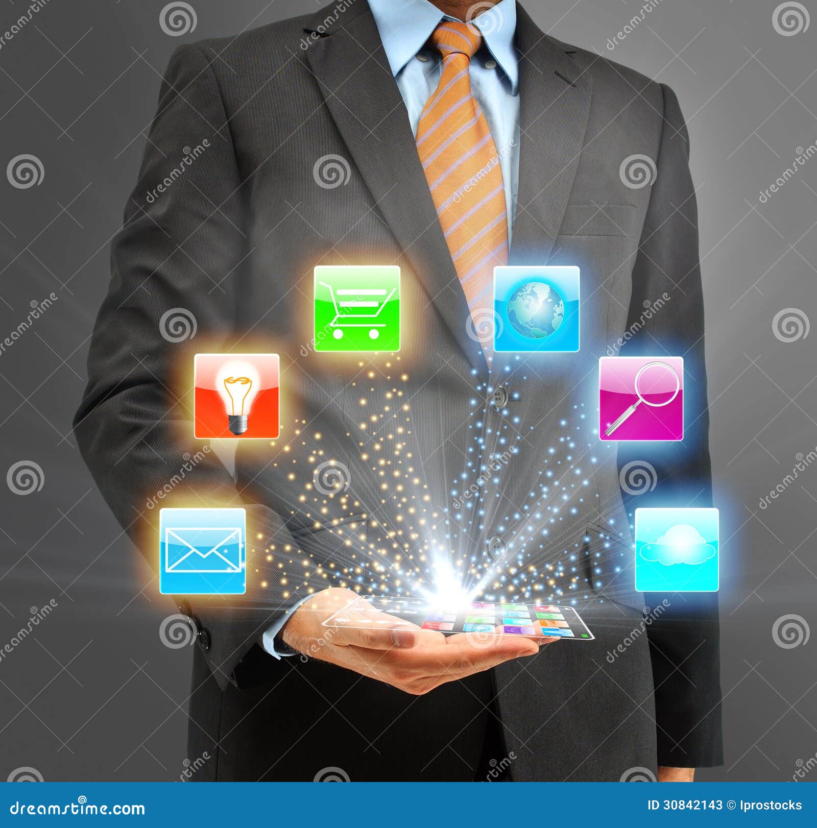 Business connection stock image. Image of digital, data - 30842143