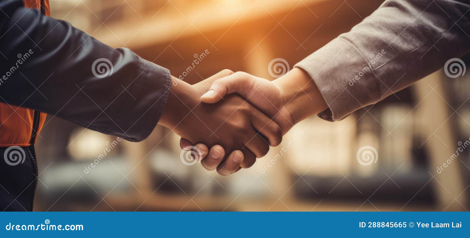 The Hand Shakes The Hand. A Handshake Gesture. A Symbol Of The ...