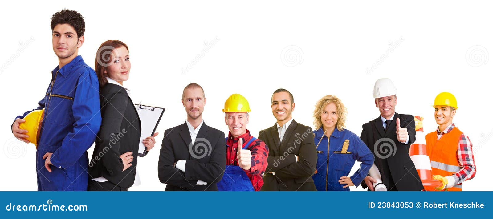 Business and Construction Team Stock Image - Image of career ...