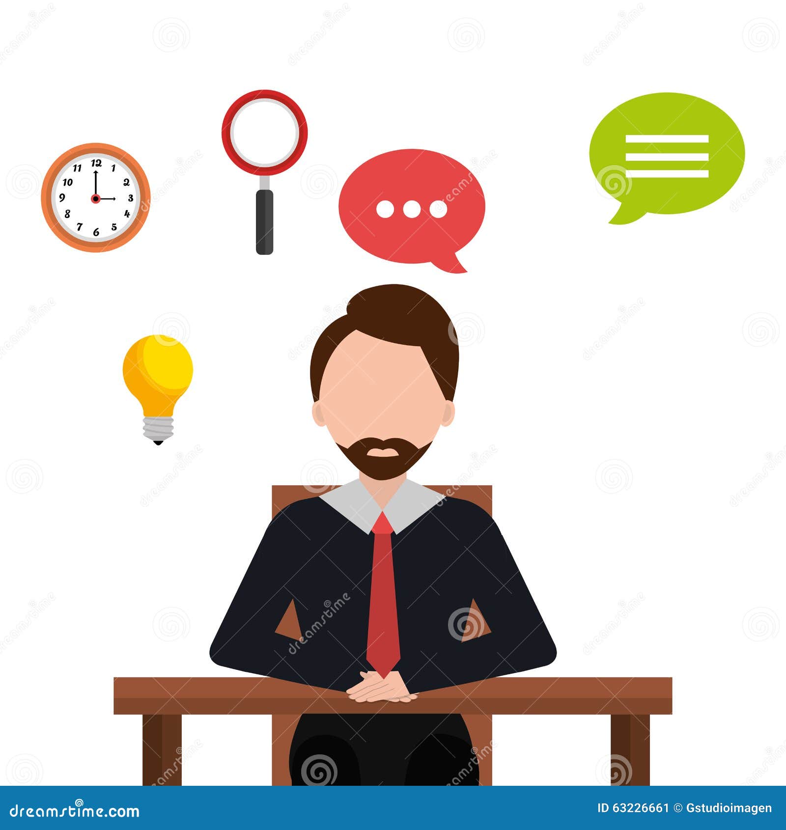 Business Consulting Graphic Stock Vector - Illustration of success ...