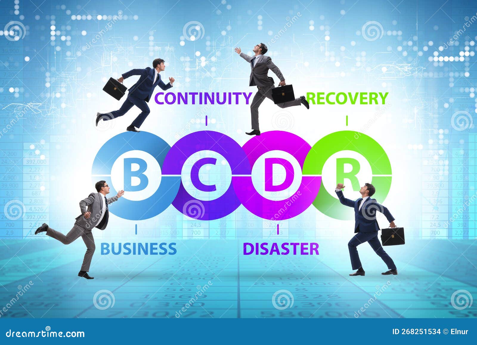 Business Continuity Disaster Recovery Concept Stock Photo - Image of ...