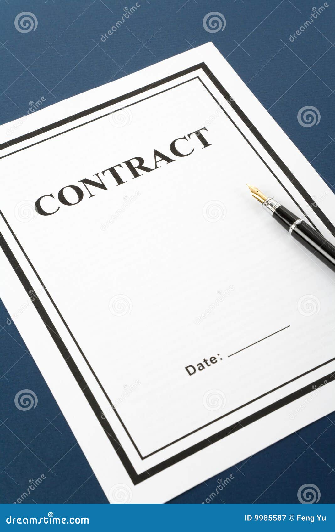 Business Contract stock image. Image of agreement, file - 9985587