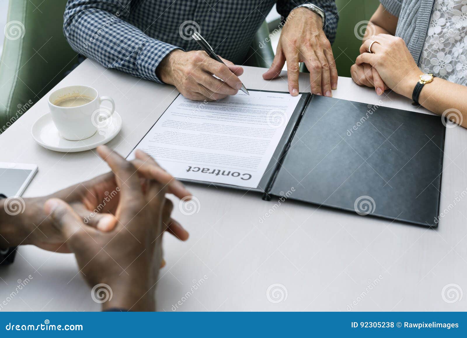 Business Contract Documents Sign Signature Concept Stock Photo - Image ...