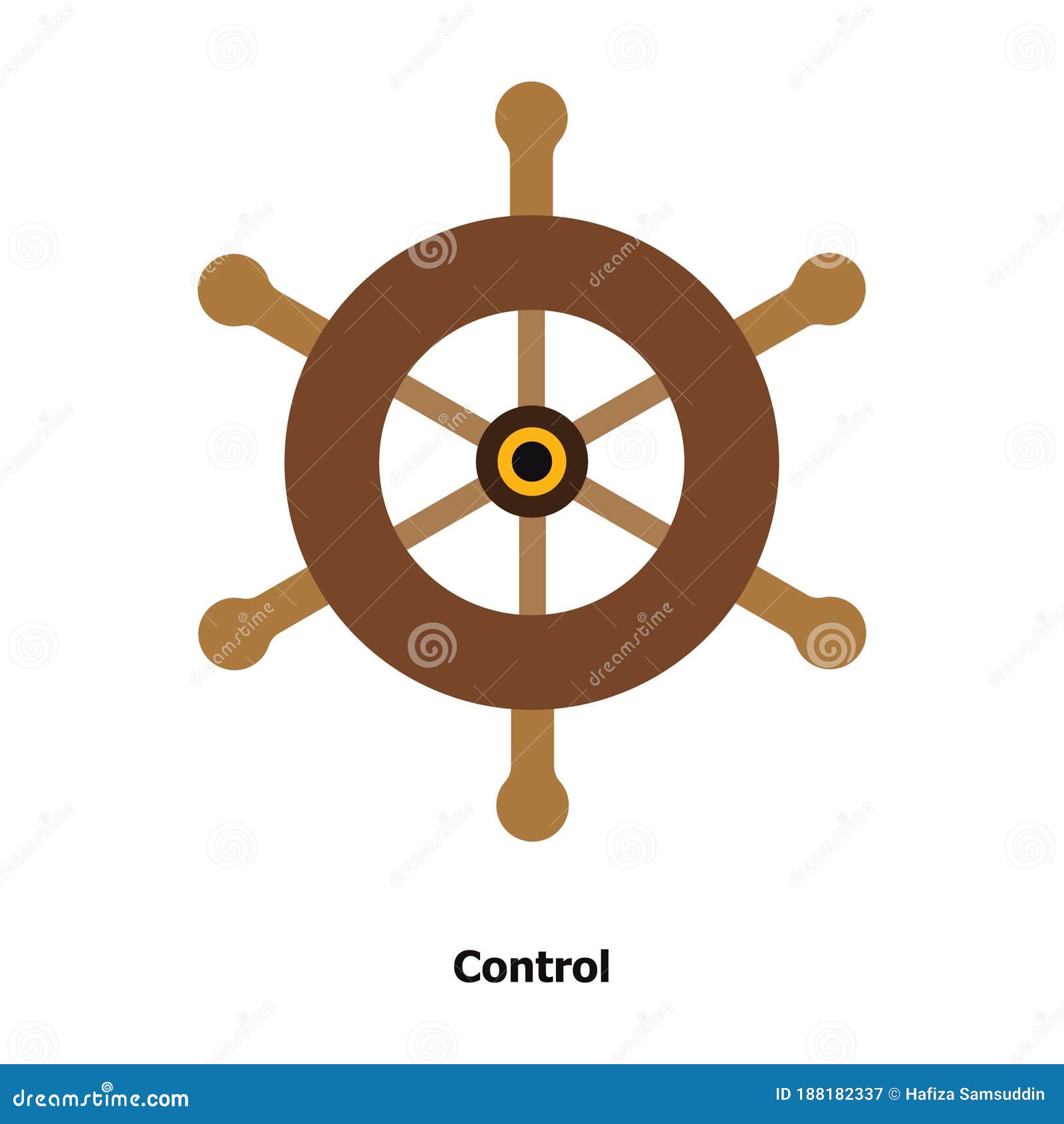 Business control concept. stock vector. Illustration of lead - 188182337