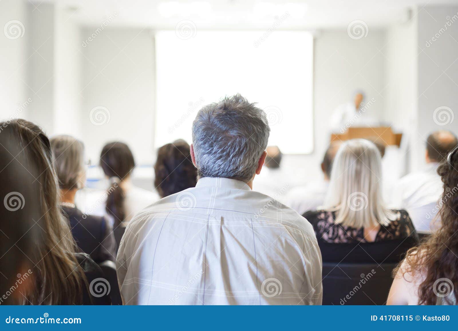 Business Convention and Presentation. Stock Image - Image of meeting ...
