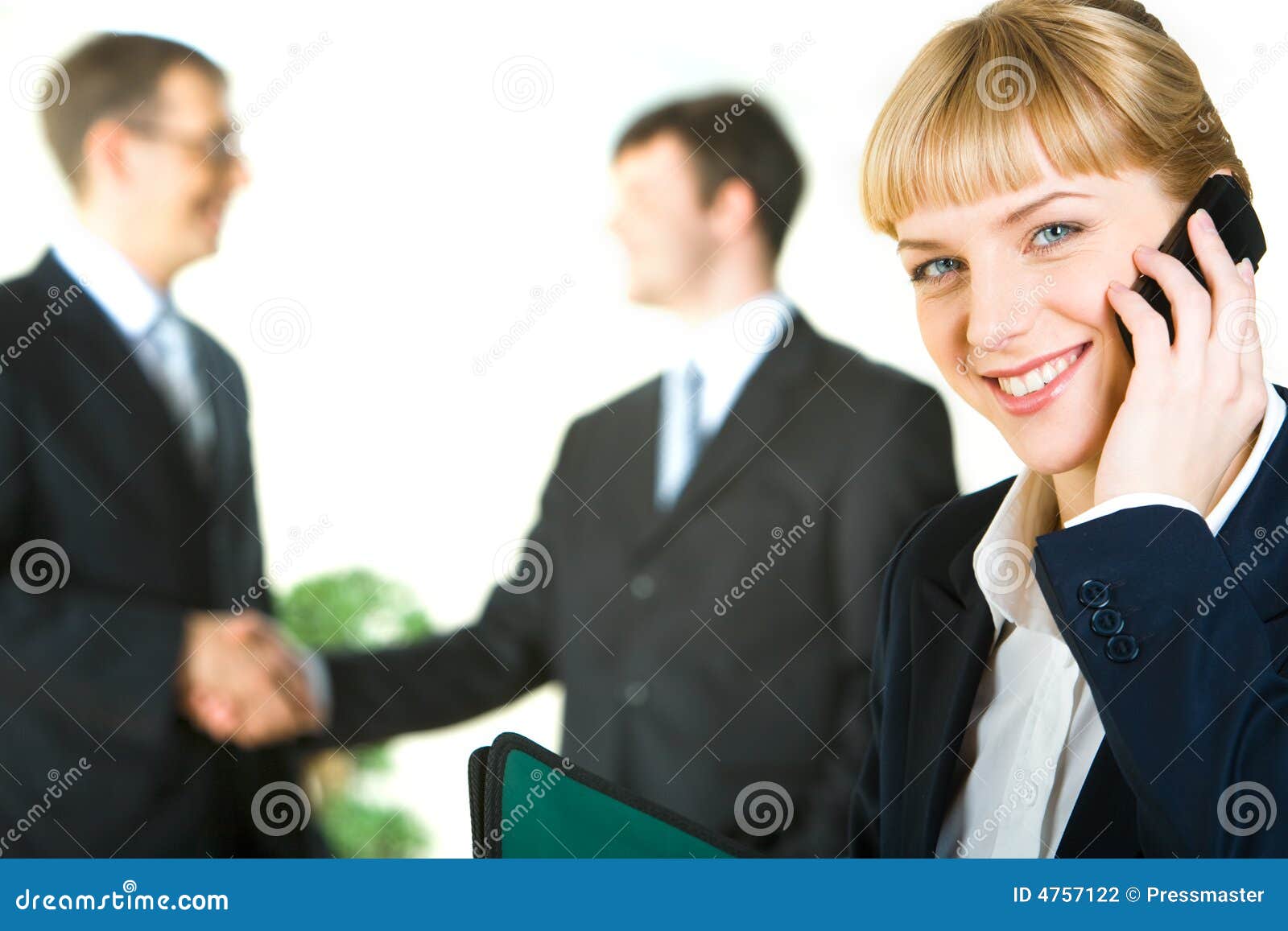 Business conversation stock photo. Image of female, agree - 4757122