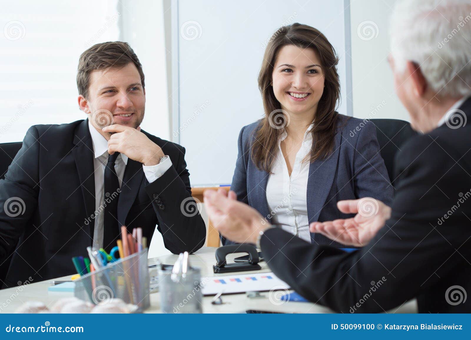 Business conversation stock photo. Image of meeting, creative - 50099100