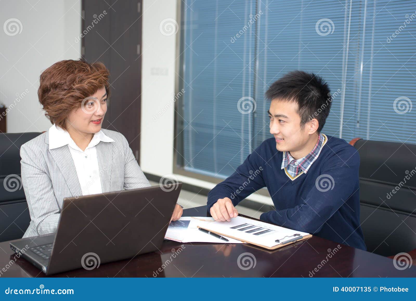 Business conversation stock image. Image of corporate - 40007135