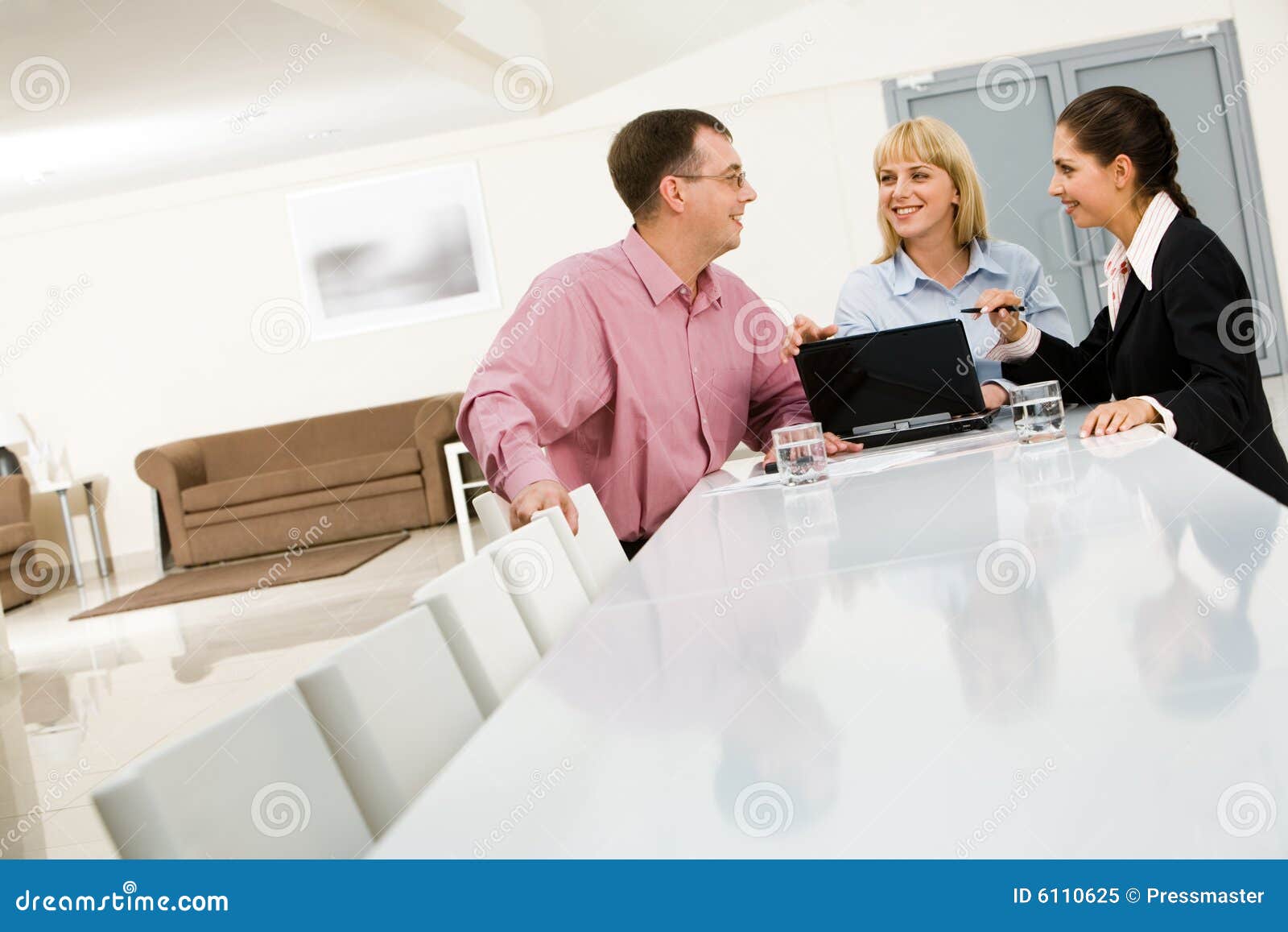 Business cooperation stock image. Image of colleague, project - 6110625