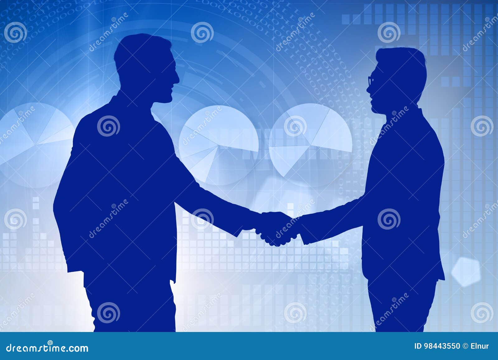 The Business Cooperation Concept with Businessmen Hand Shaking Stock ...
