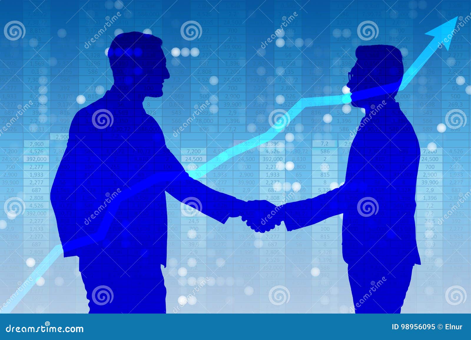 The Business Cooperation Concept with Businessmen Hand Shaking Stock ...