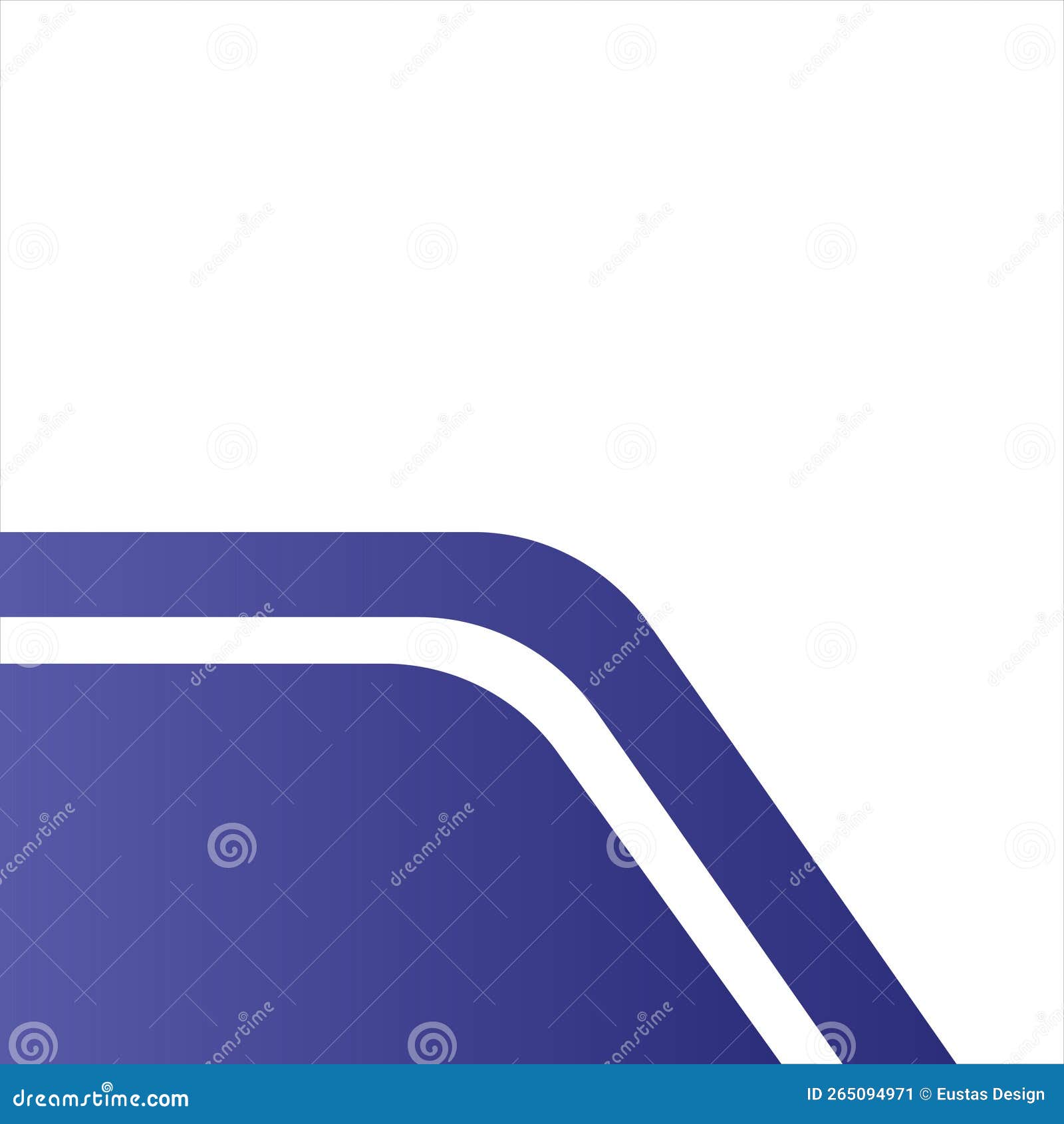 Business Corner Design Template Vector Stock Vector - Illustration of ...