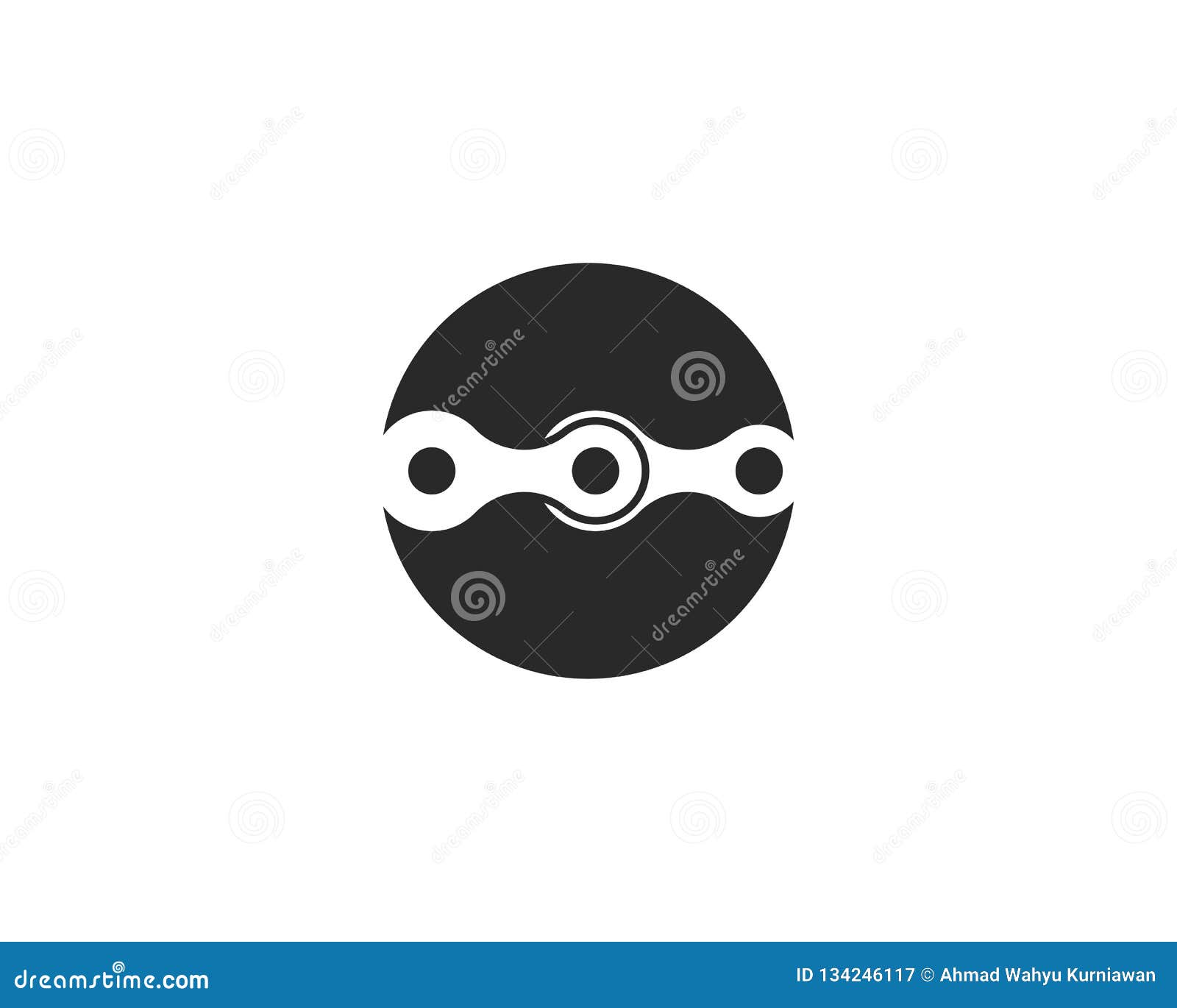 Chain logo design stock vector. Illustration of connect - 134246117