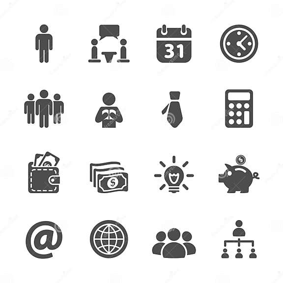 Business and Corporate Icon Set, Vector Eps10 Stock Vector ...
