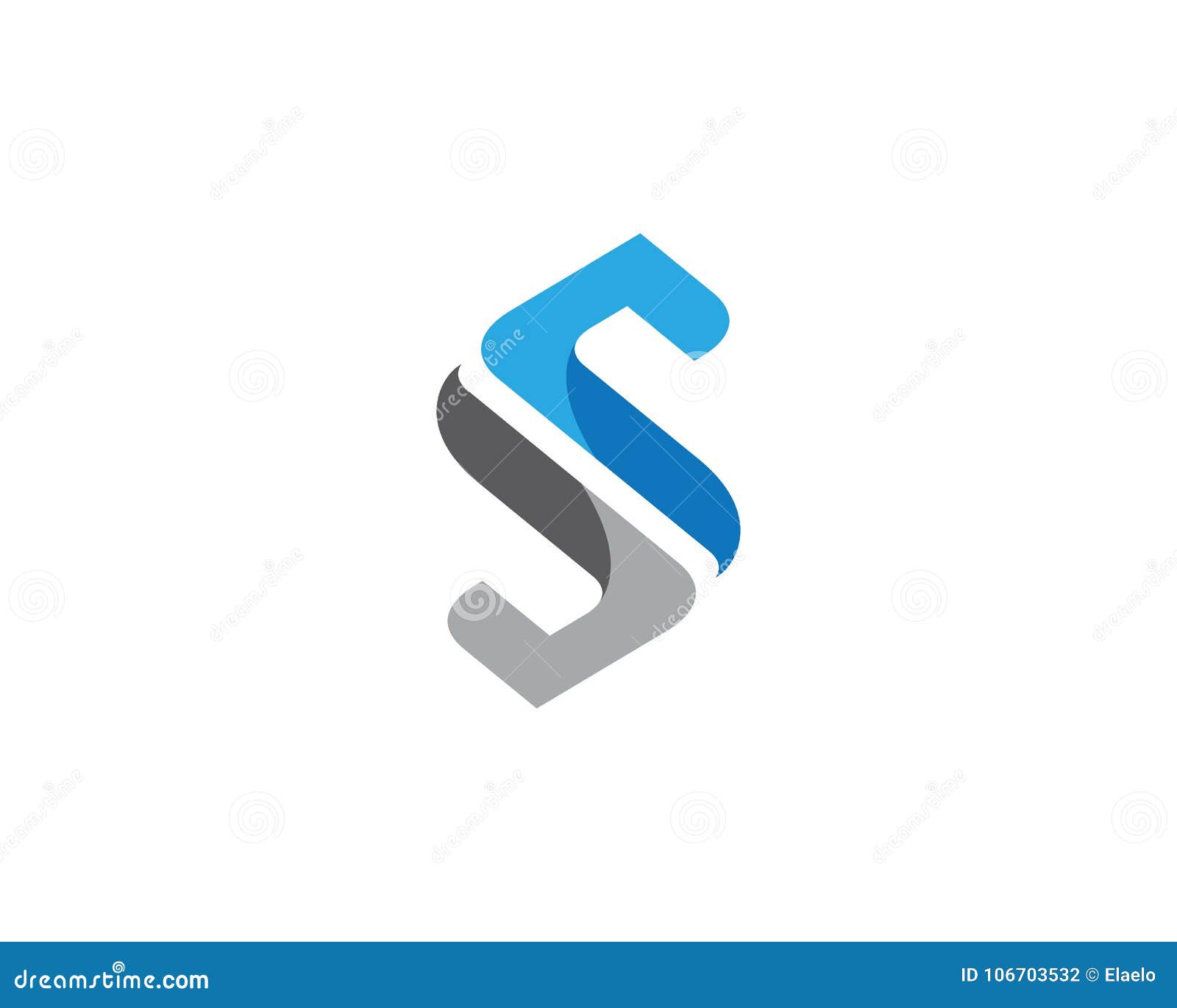 S Letter Logo Design Vector Stock Vector - Illustration of software ...