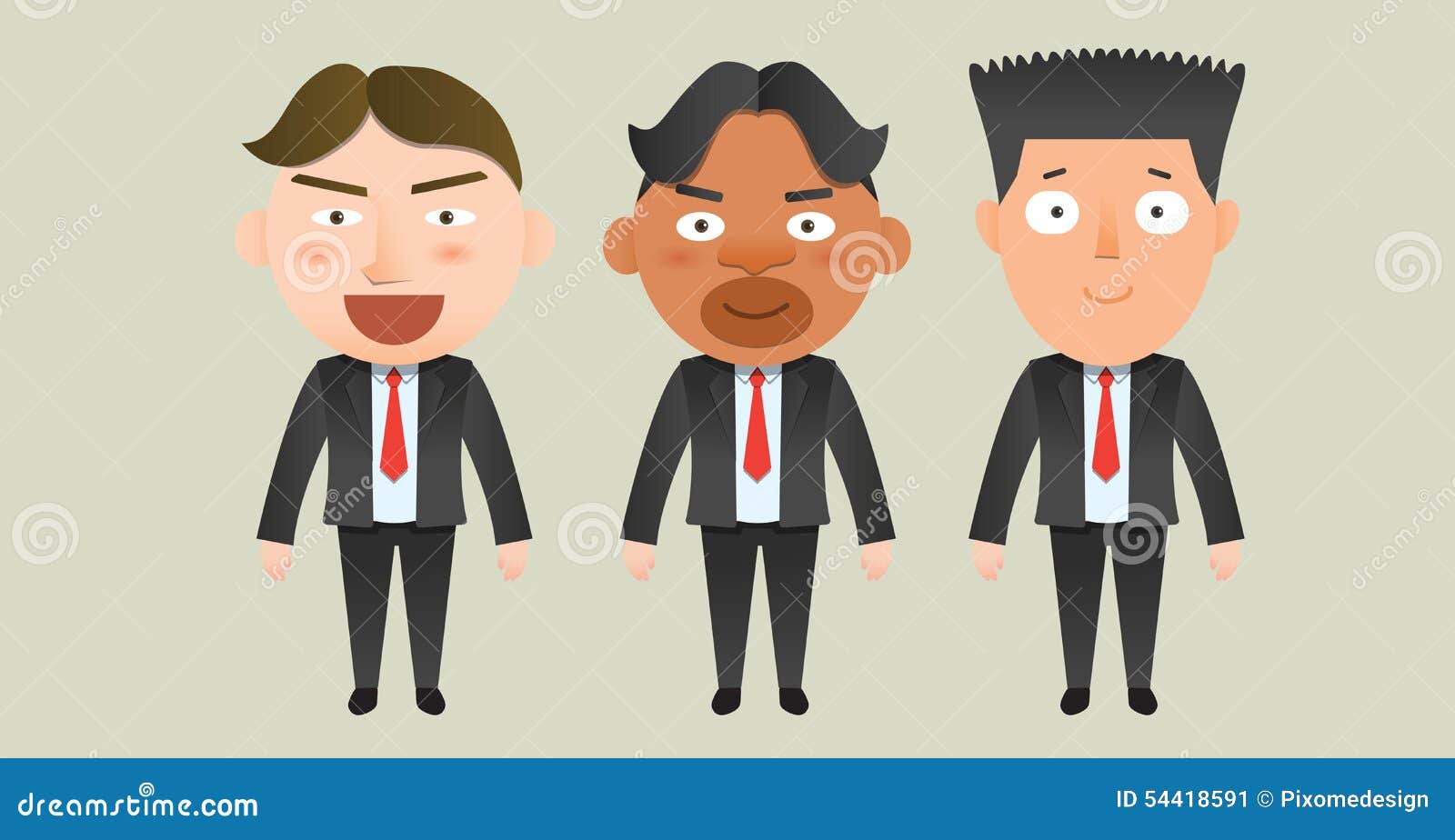 Corporation Teamwork Outline Icons Collection. Cooperation ...