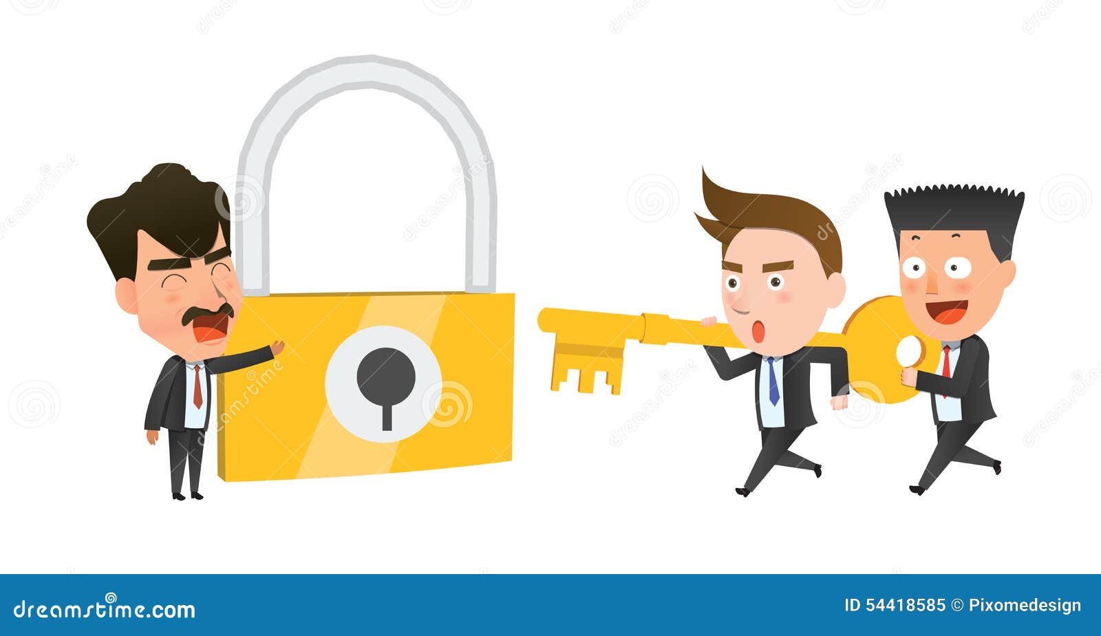 Corporation Teamwork Outline Icons Collection. Cooperation ...