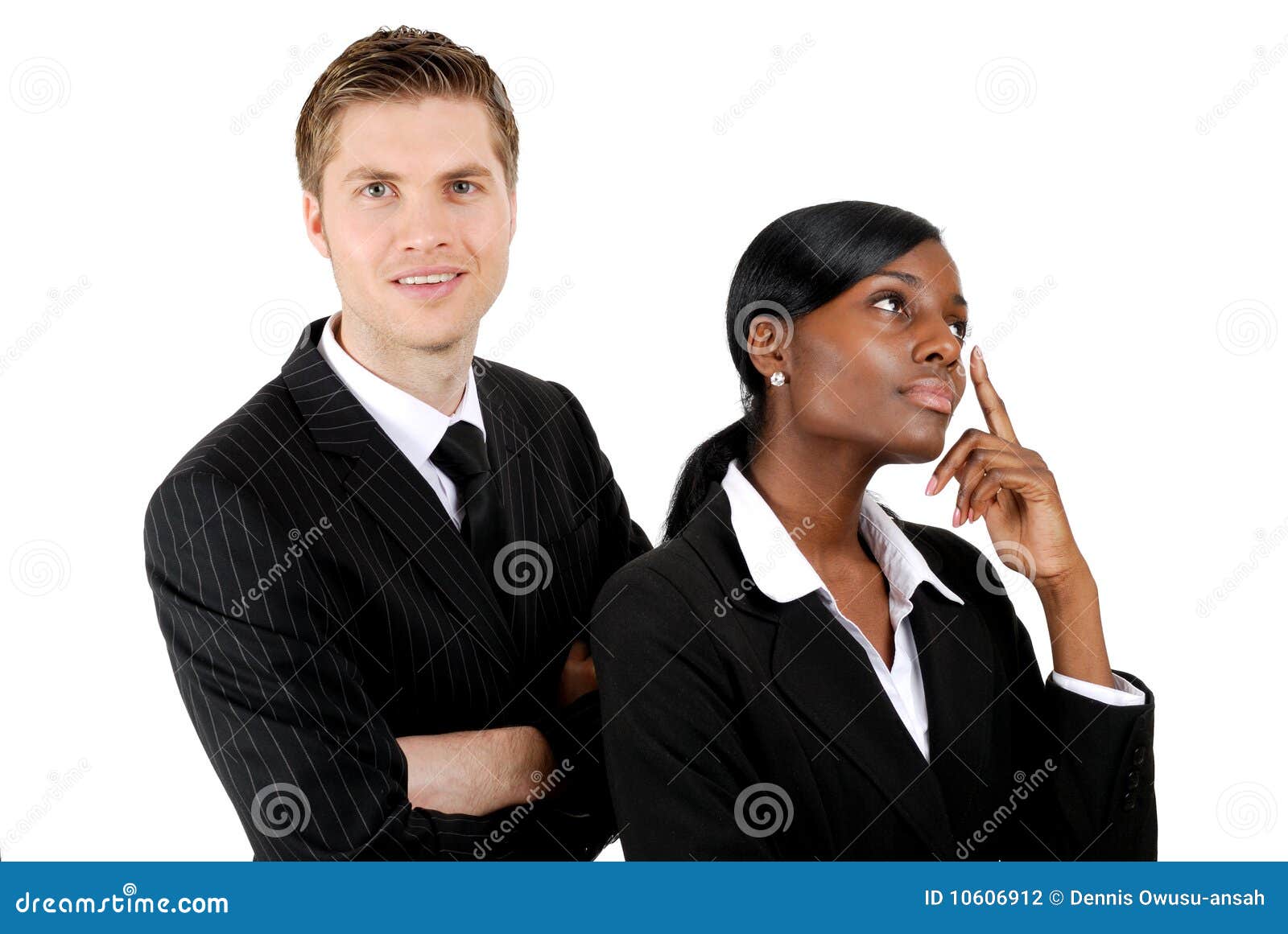 Business couple stock photo. Image of ethnic, business - 10606912