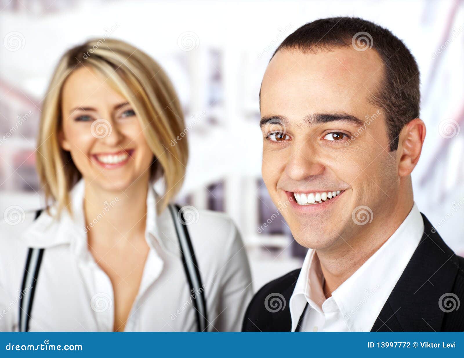 Business couple stock photo. Image of couple, business - 13997772