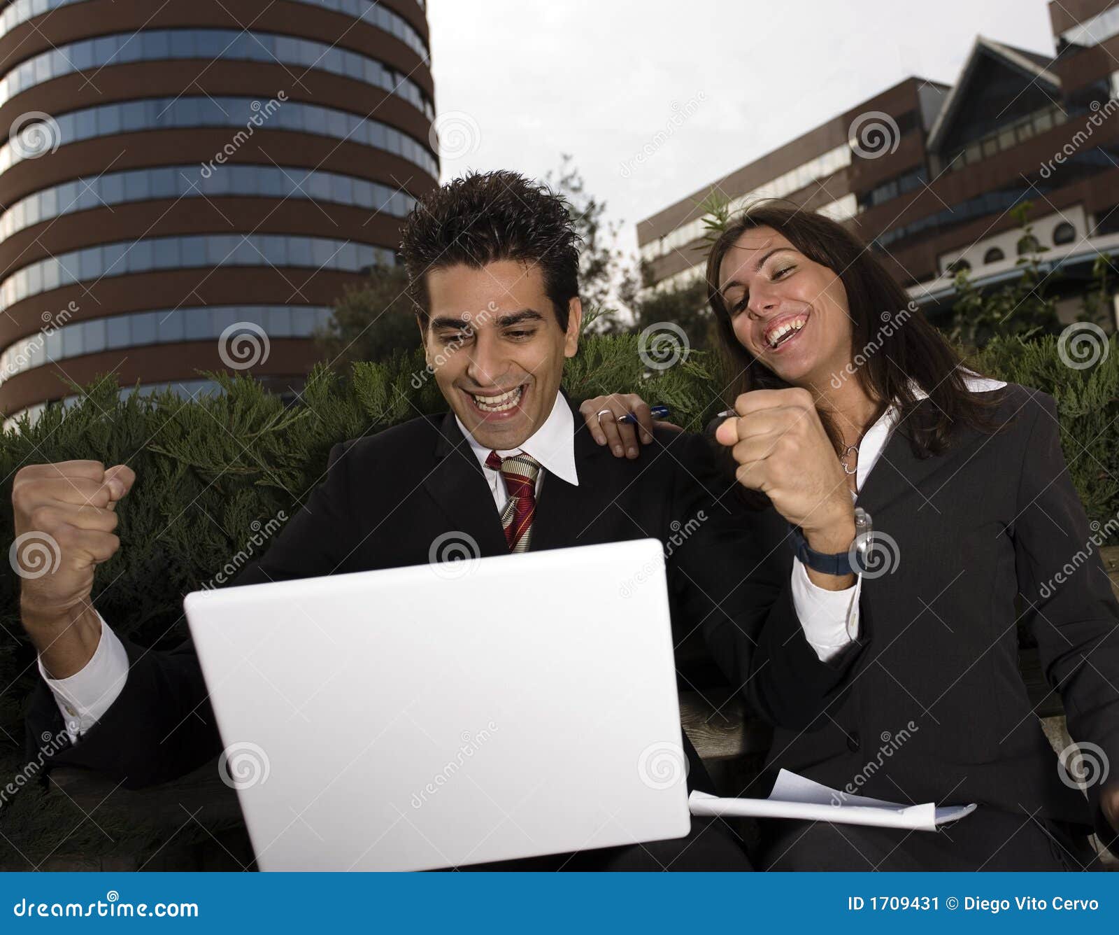 Business couple stock image. Image of confident, employees - 1709431