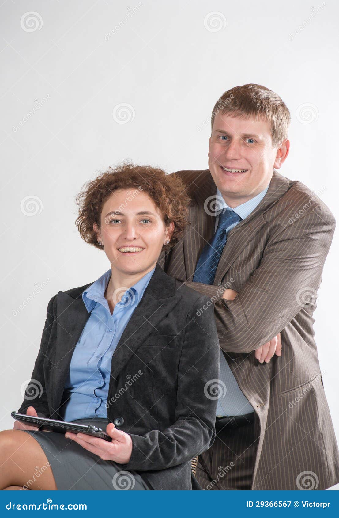 Business couple stock image. Image of working, women - 29366567