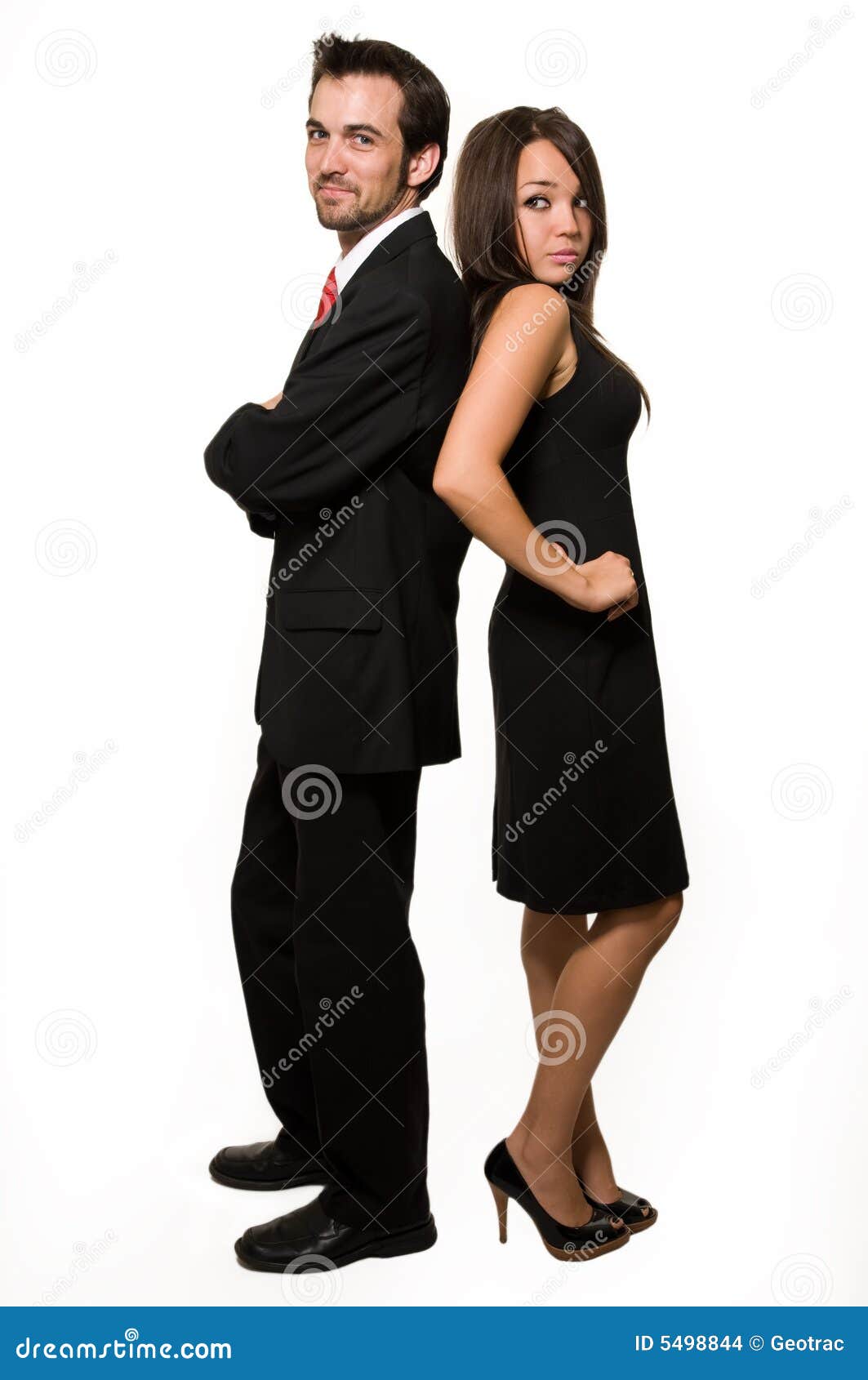 Business couple stock photo. Image of body, attractive - 5498844