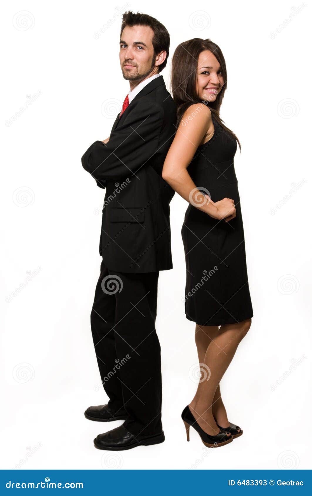 Business couple stock image. Image of couple, assistant - 6483393