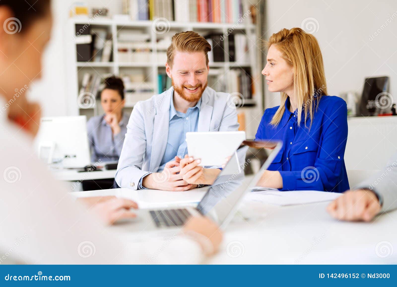 Business Coworkers Teamwork Stock Photo - Image of executive ...