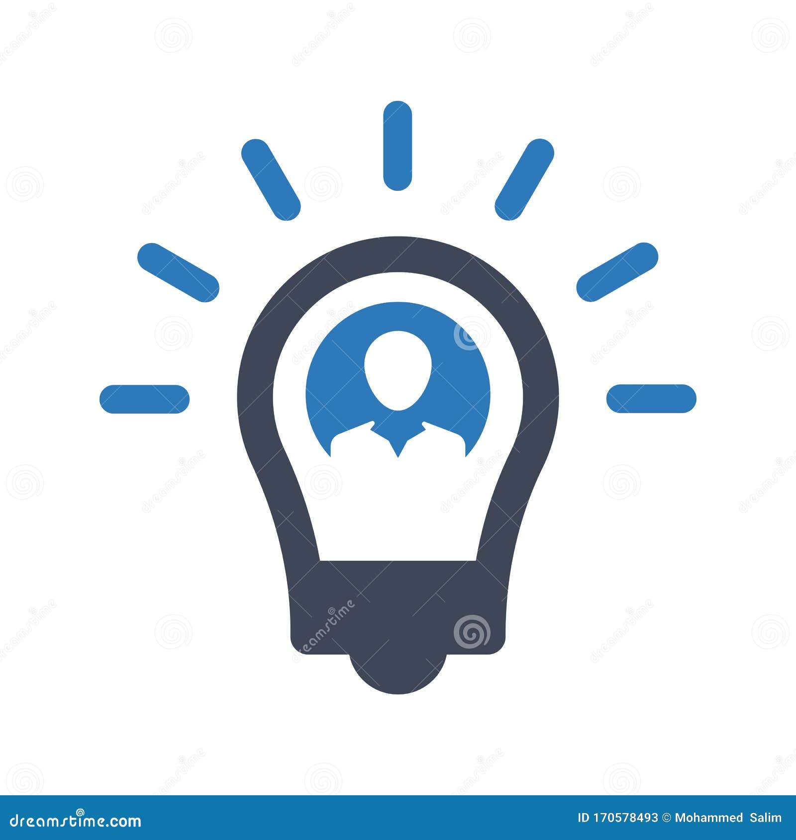 Business Creative Solution Icon. Vector Designs Stock Vector ...