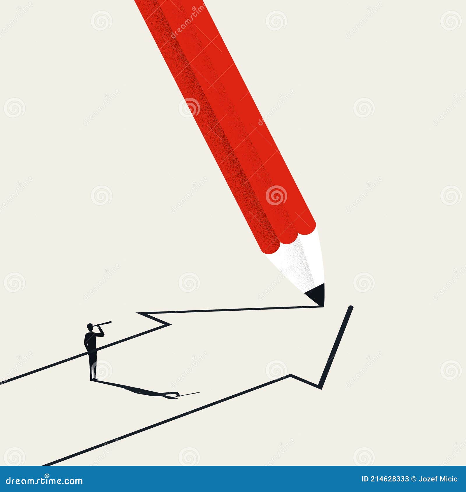 Business Creative Vision and Solution Vector Concept. Symbol of ...