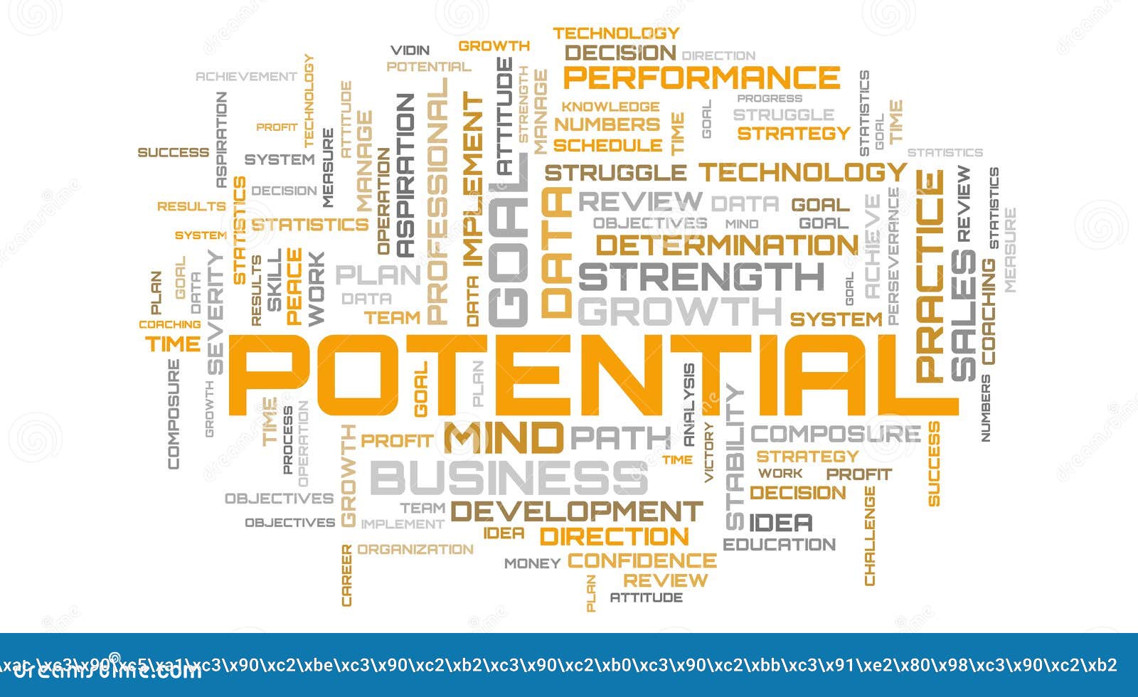 Beautiful Word Cloud Backdrop. Text Art Background Stock Illustration ...