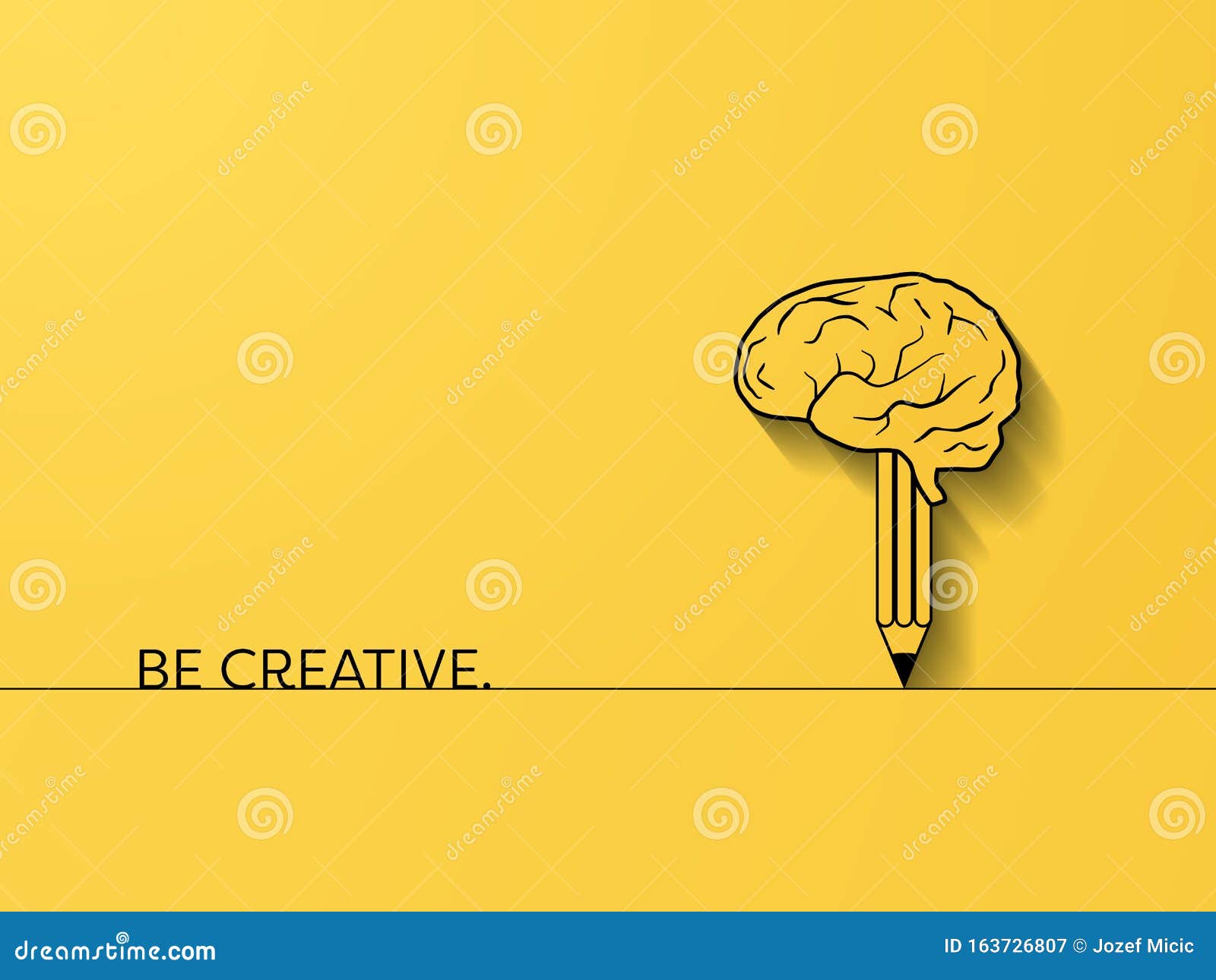 Business Creativity And Brainstorming Vector Concept With Brain And ...