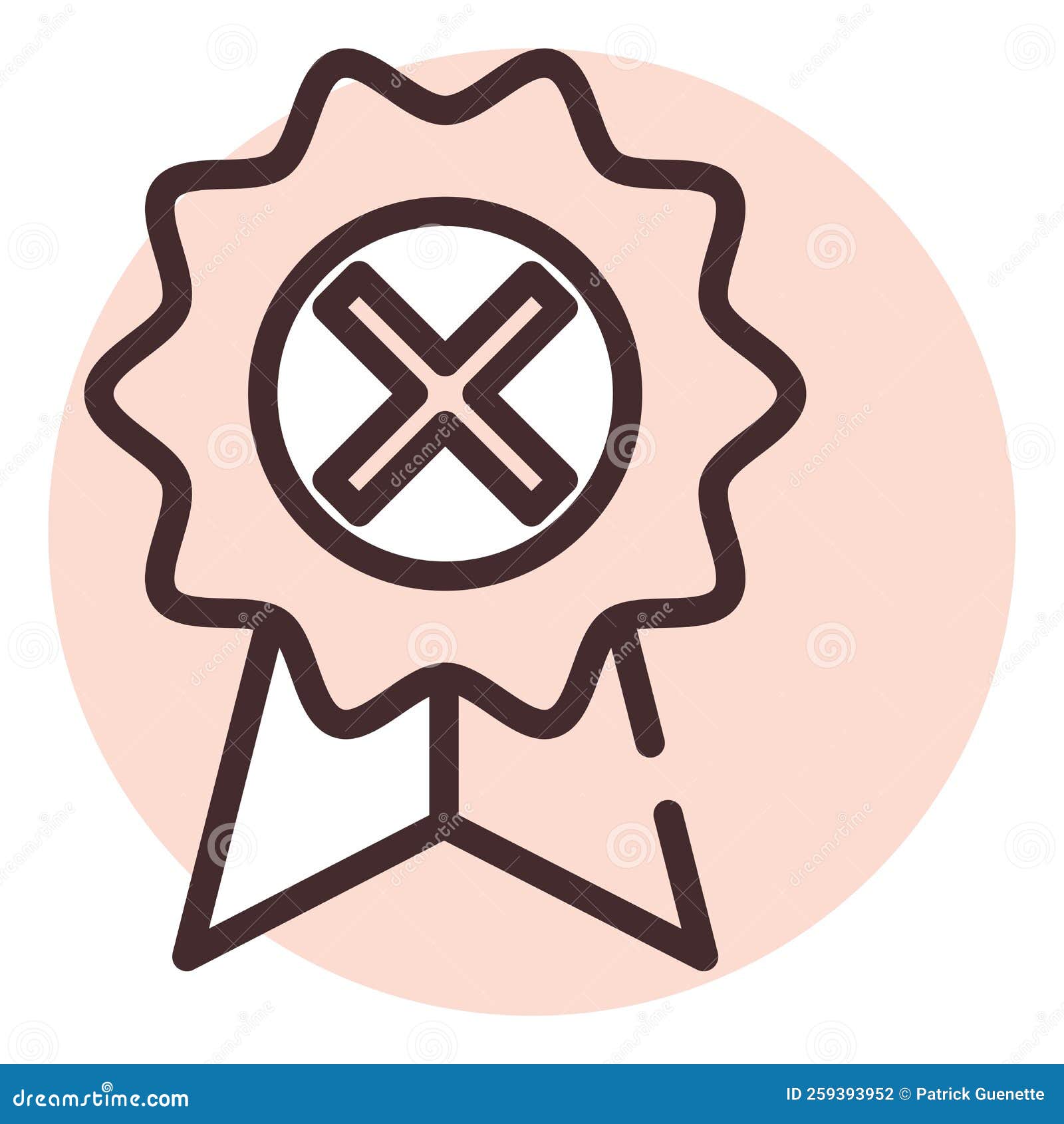 Business Crisis Bad Reputation, Icon Stock Vector - Illustration of ...