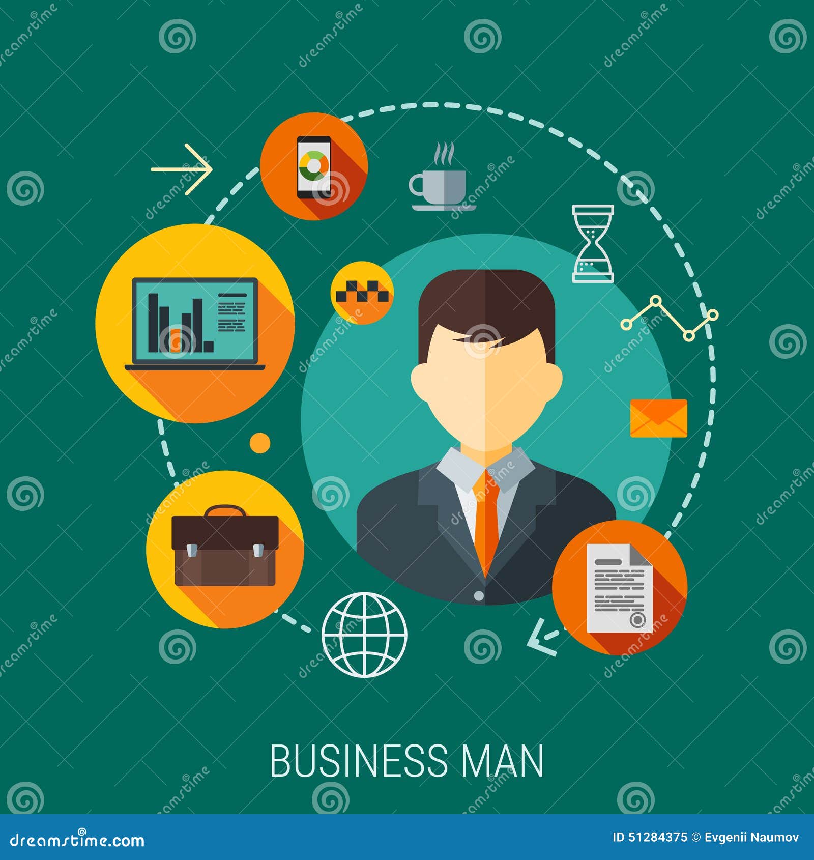 Business Customers Service and Support Concept Stock Vector ...