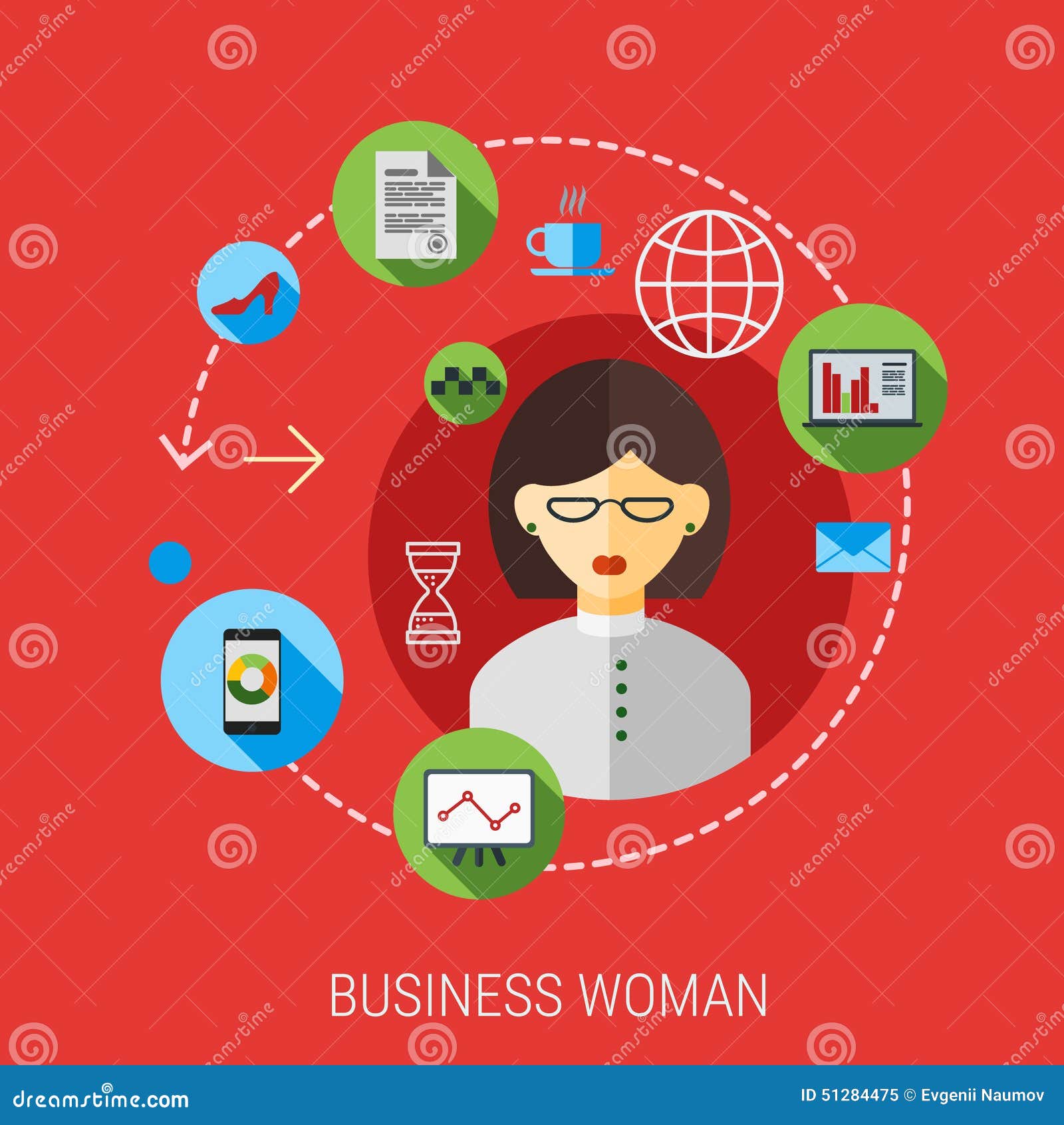 Business Customers Service and Support Concept Stock Vector ...