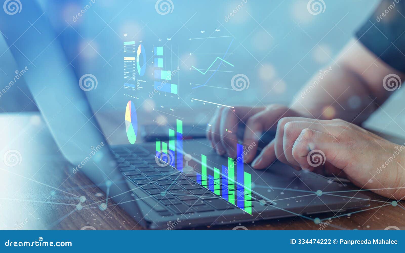 Business Data Analysis, Annual Sales Data Summary, Accounting Data ...
