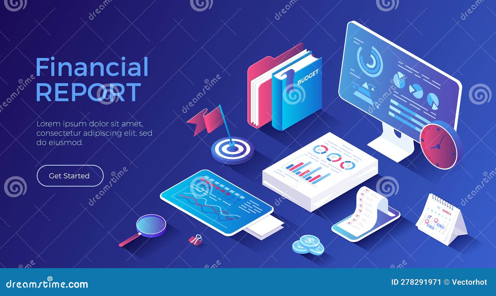 Business Data Analysis, Financial Report. Statistics and Business ...