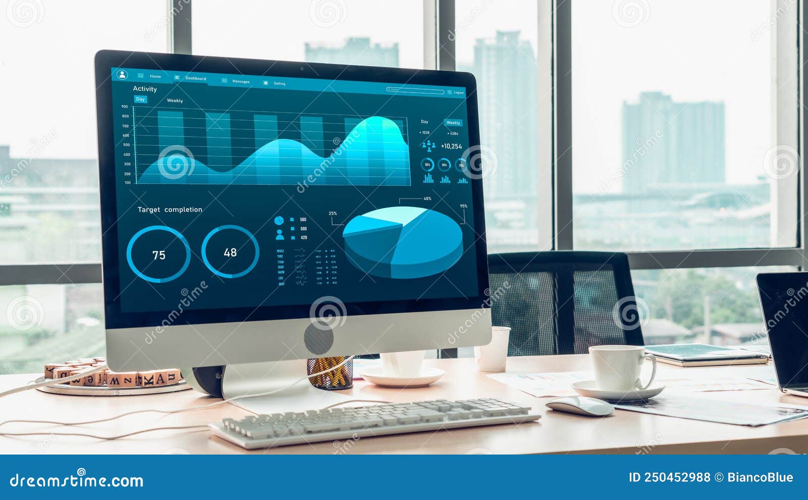 Business Data Dashboard Analysis by Ingenious Computer Software Stock ...