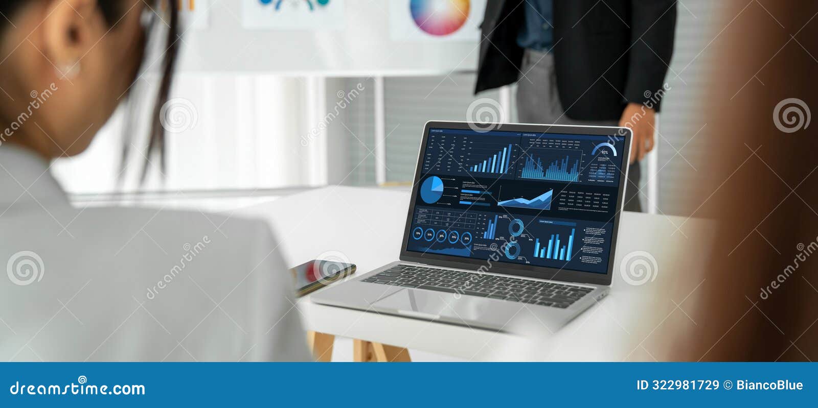 Business Data Dashboard Provide Business Intelligence Analytic Snugly ...