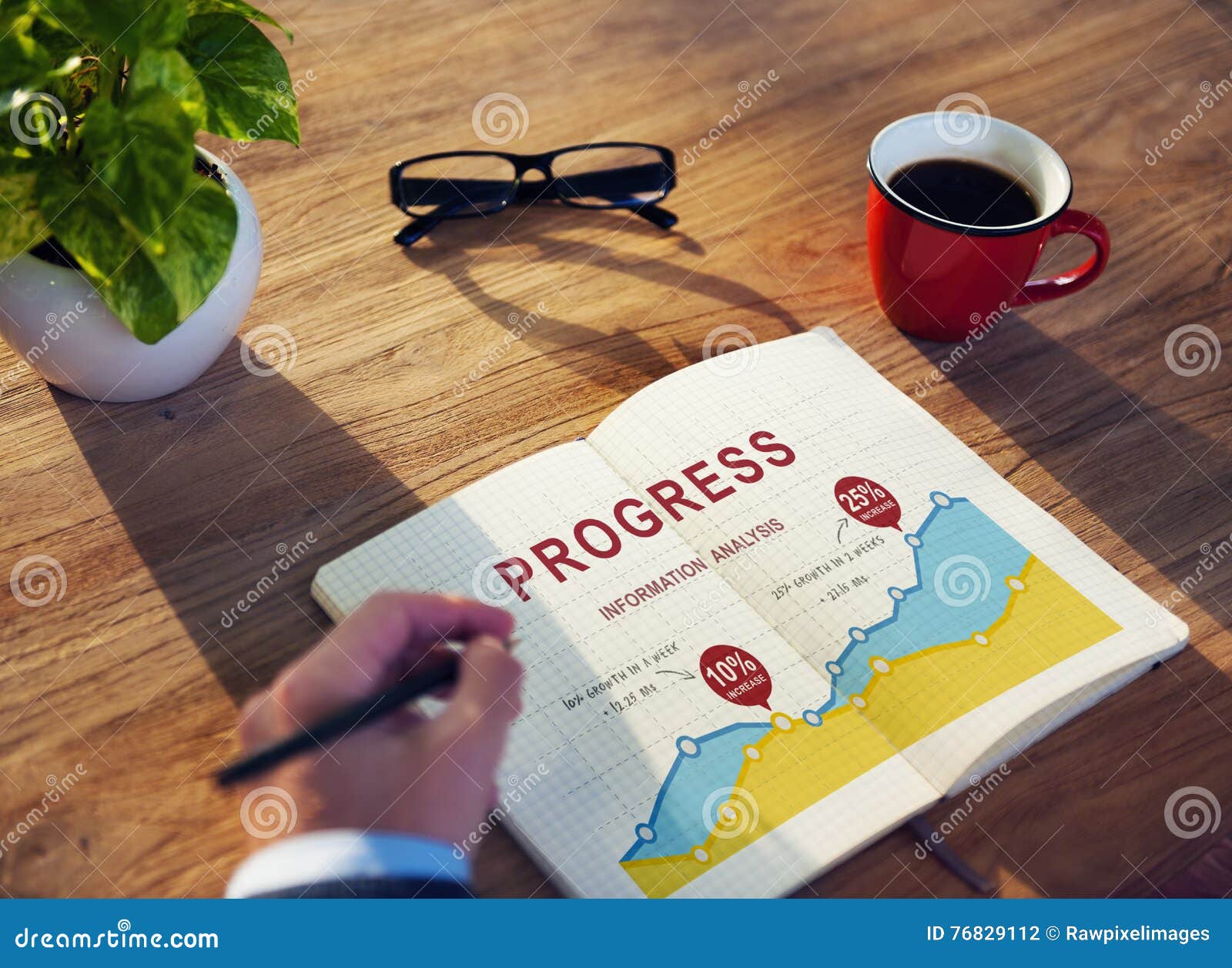 Business Data Growth Report Analysis Performance Concept Stock Photo ...