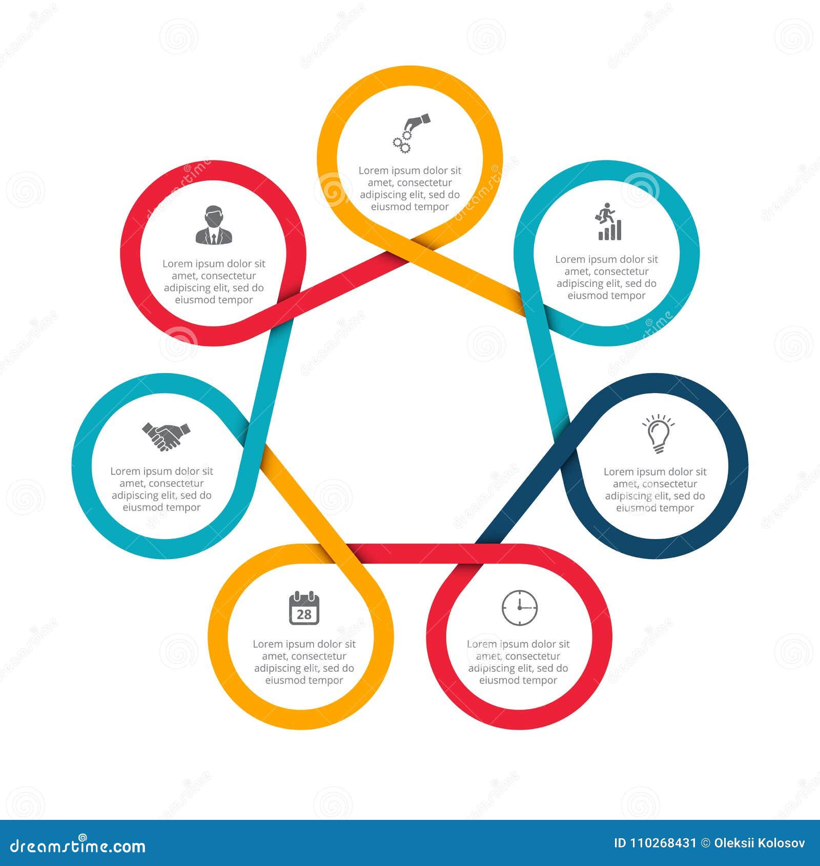 Abstract Felements of Cycle Diagram with 7 Steps. Stock Vector ... Abstract Felements of Cycle Diagram with 7 Steps. Stock Vector ...