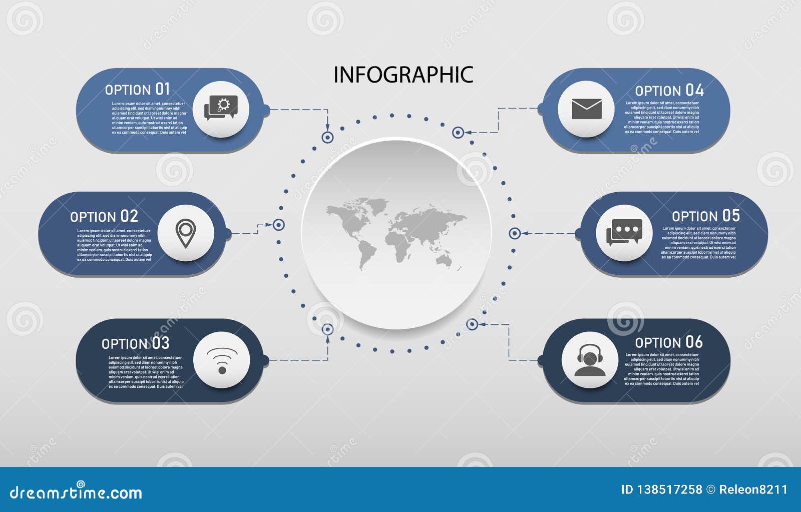 Business Data Visualization. Process Choptions, Parts or Processes ...