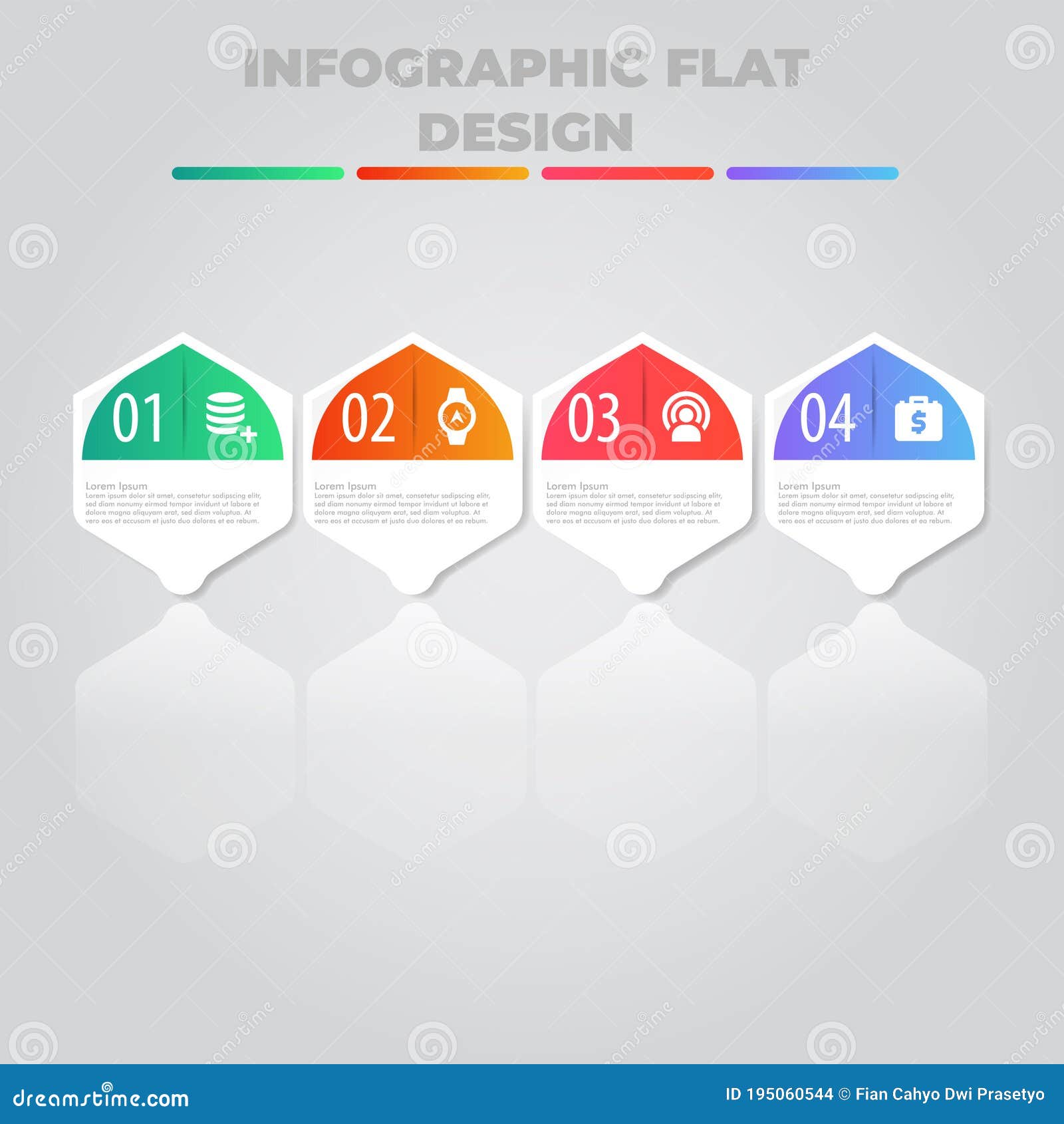 Business Data Visualization. Process Chart. Abstract Elements of Graph ...