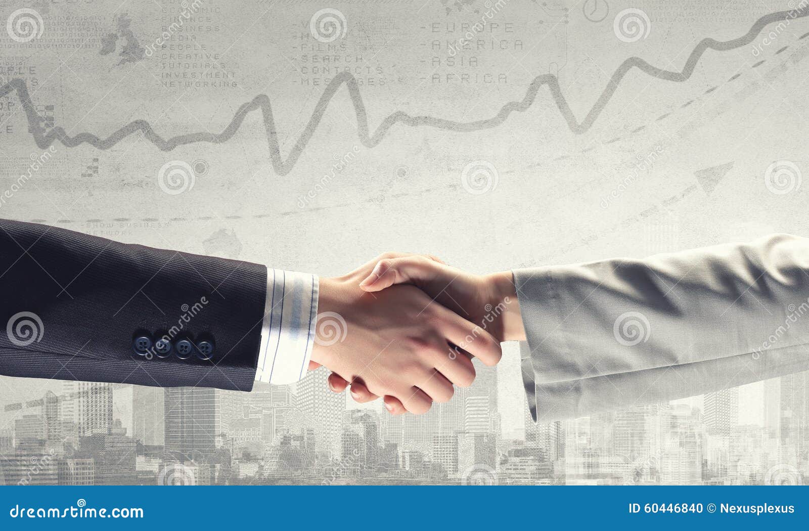 Business deal stock photo. Image of meeting, agree, partnership - 60446840