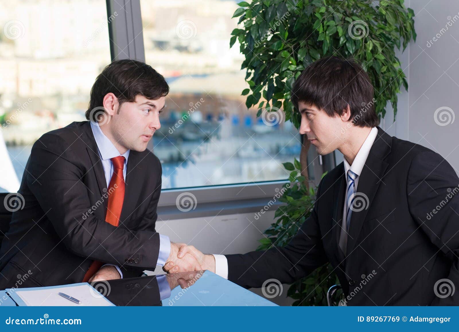 Business deal stock image. Image of deal, office, yconcept - 89267769