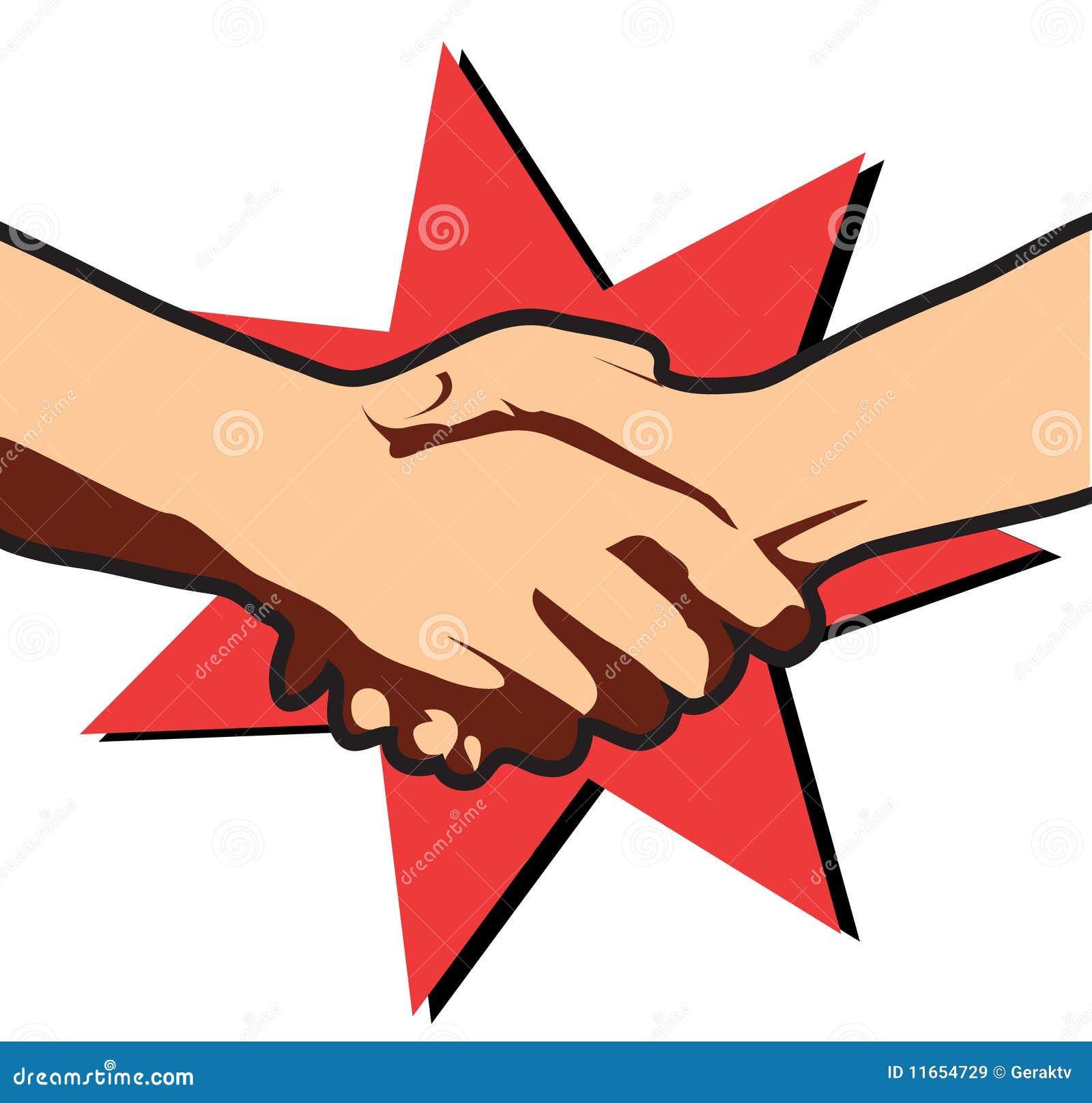 Business deal.Vector hands stock vector. Illustration of businessman ...