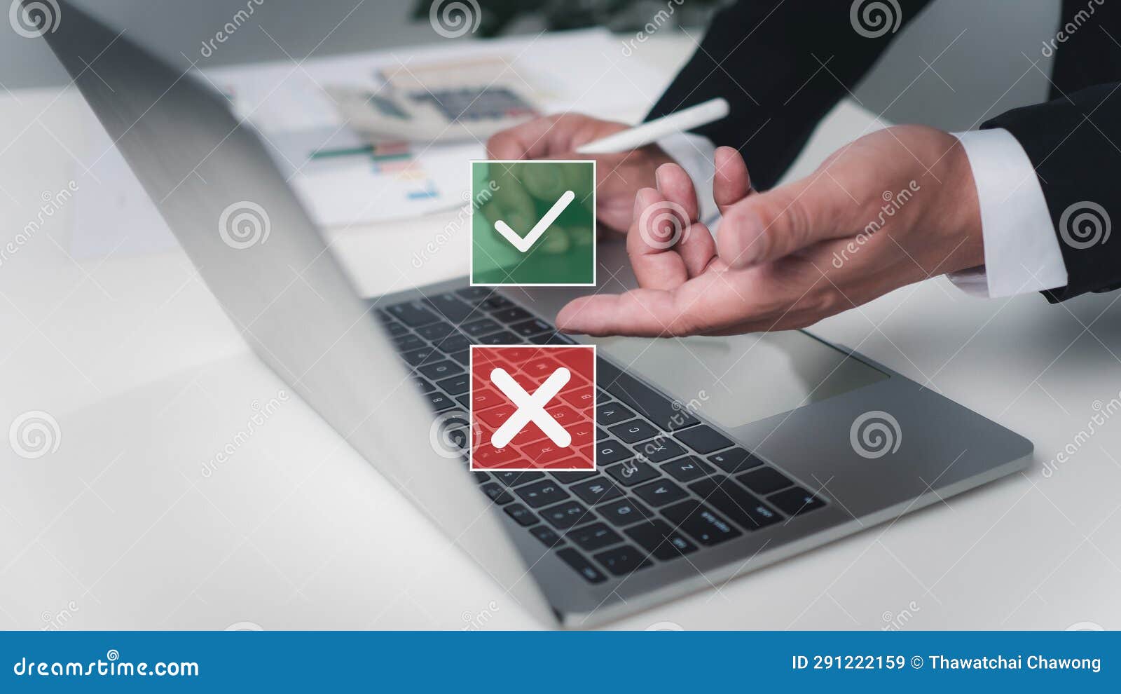 Business Decision Making Concept, Career Path, Work Direction. Business ...